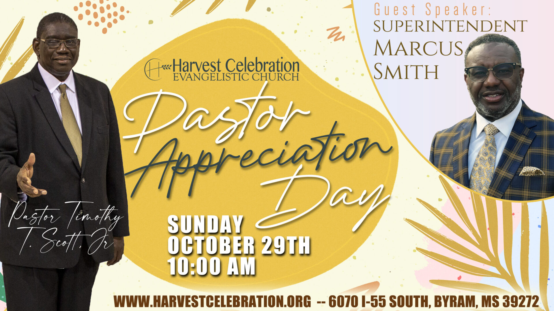 2023 Pastor Appreciation - Harvest Celebration Evangelistic Church